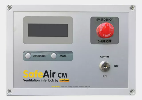 Medem SafeAir CM GP ventilation interlock & gas pressure proving system ...