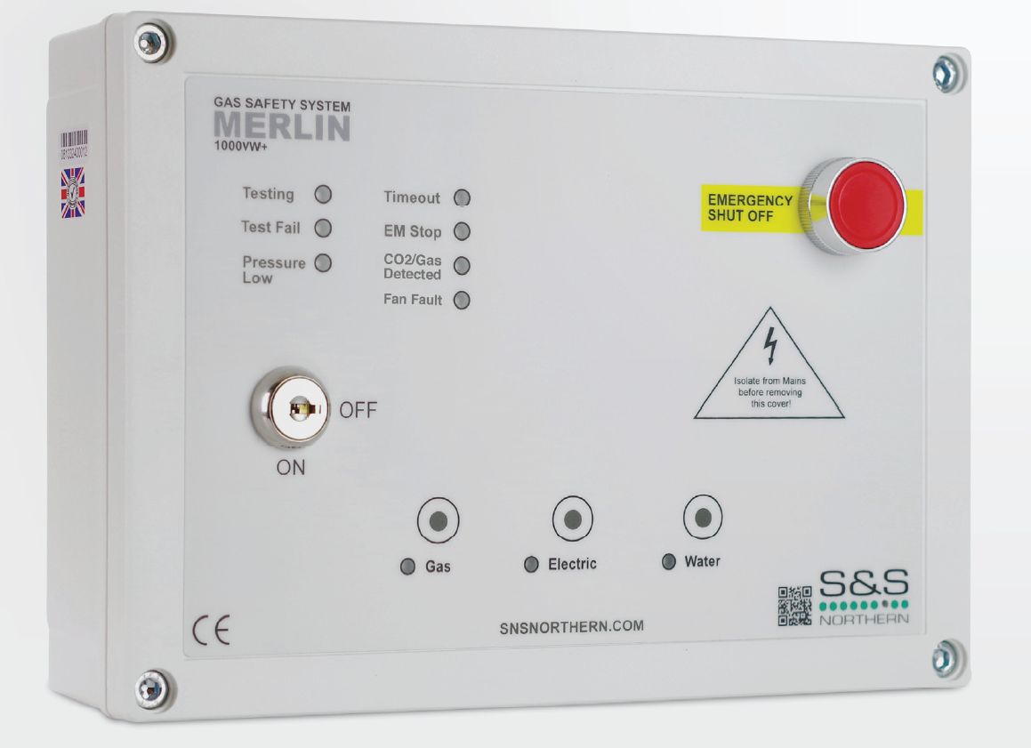S&S Merlin 1000VW Gas Pressure Proving, Electric & Water Isolation with ...